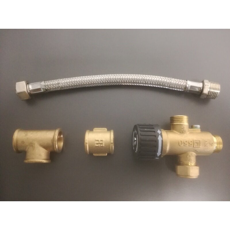 Isotemp SFD00012AA Mixing valve set Square/Slim-A